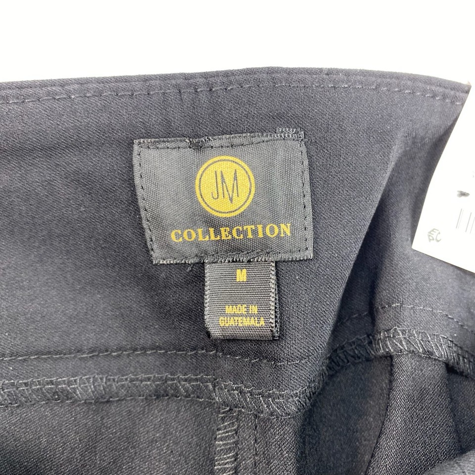 JM Collection Capri Pants Womens Size Medium Black Stretch Tummy ...