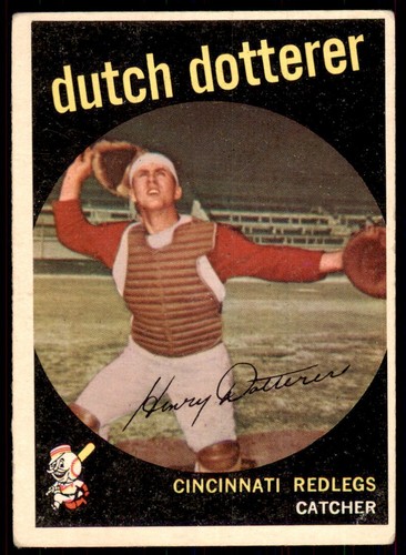 1959 Topps Dutch Dotterer 100 Baseball Cards #288 | eBay