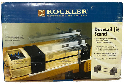 Rockler Dovetail Jig Stand: Elevate Your Routing Comfort with a 6" Lift ...