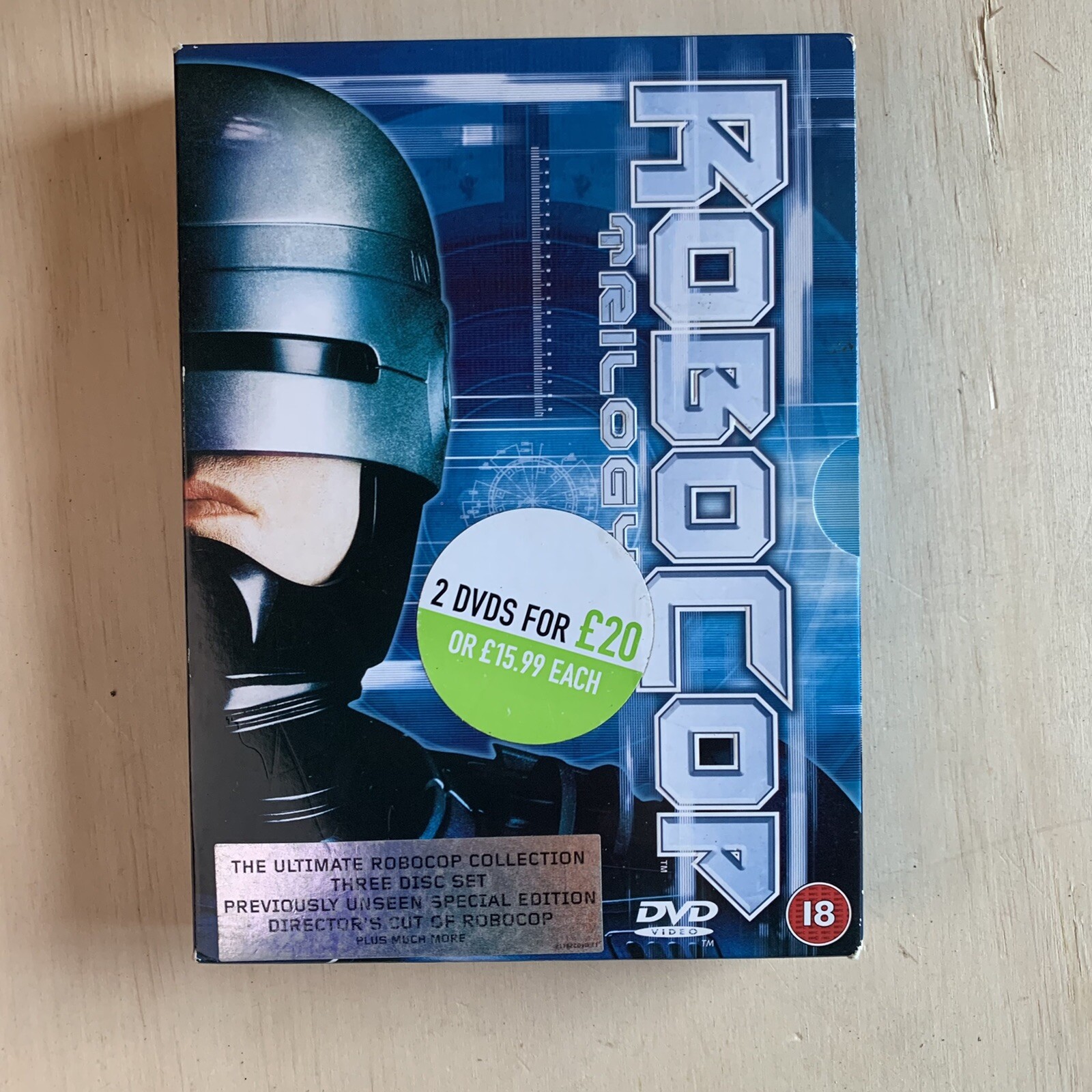 Robocop 1 Dvd