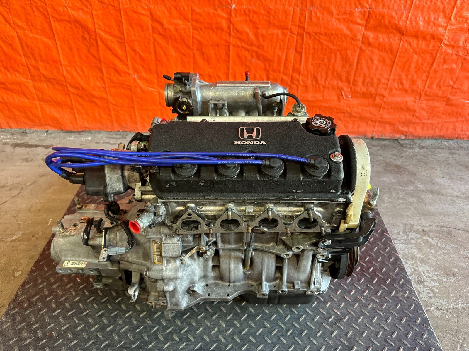 92-00 HONDA CIVIC - D16Z6 SOHC VTEC ENGINE AND TRANSMISSION SWAP - D16 ...
