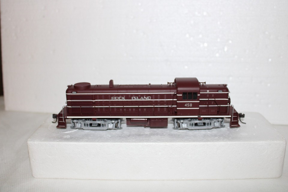 ATLAS HO SCALE ROCK ISLAND RS-3 DIESEL LOCOMOTIVE LNIB TESTED | eBay