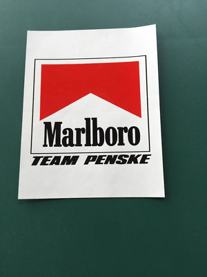 Marlboro Team Penske Sticker / Decal | eBay