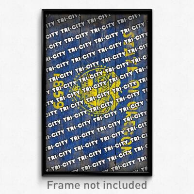 Tri-City Oregon Poster (OR City Souvenir 11x17 Town Print) | eBay