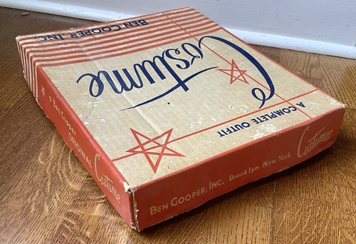 Vintage 1950s Ben Cooper Superman Child’s Costume Cape, Shirt, Pants ...