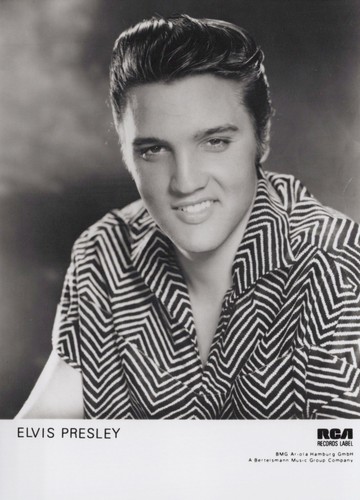 Elvis Presley Photo Black And White RCA Records Press Promotion | eBay