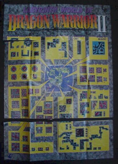 Dragon Warrior 2 Map Dragon Warrior II Review (Nintendo, 1990)