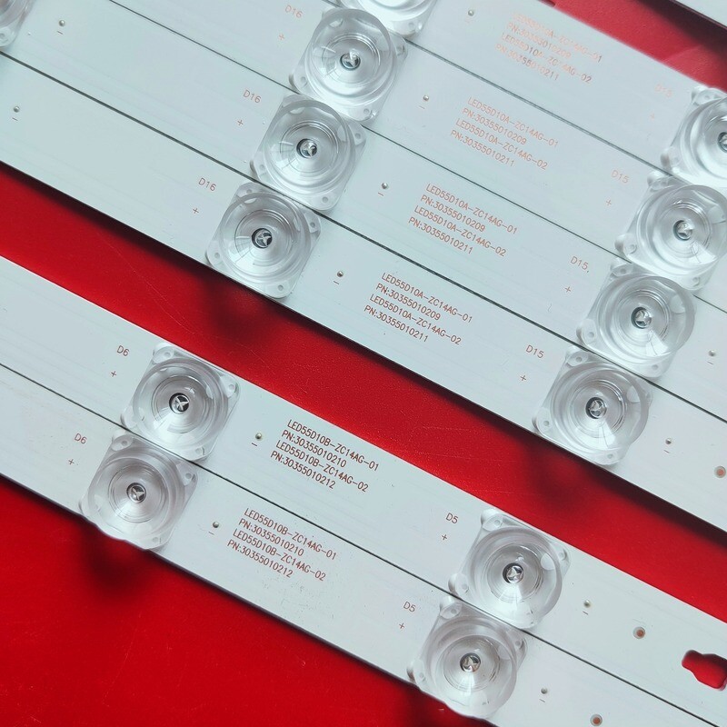 Full backlight strip for 55"TV LS55AL88U71 30355010209 LED55D10B JVC LT ...