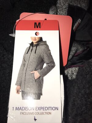 1 Madison Expedition Heritage Collection WN Knit FullZip Hood Jacket ...