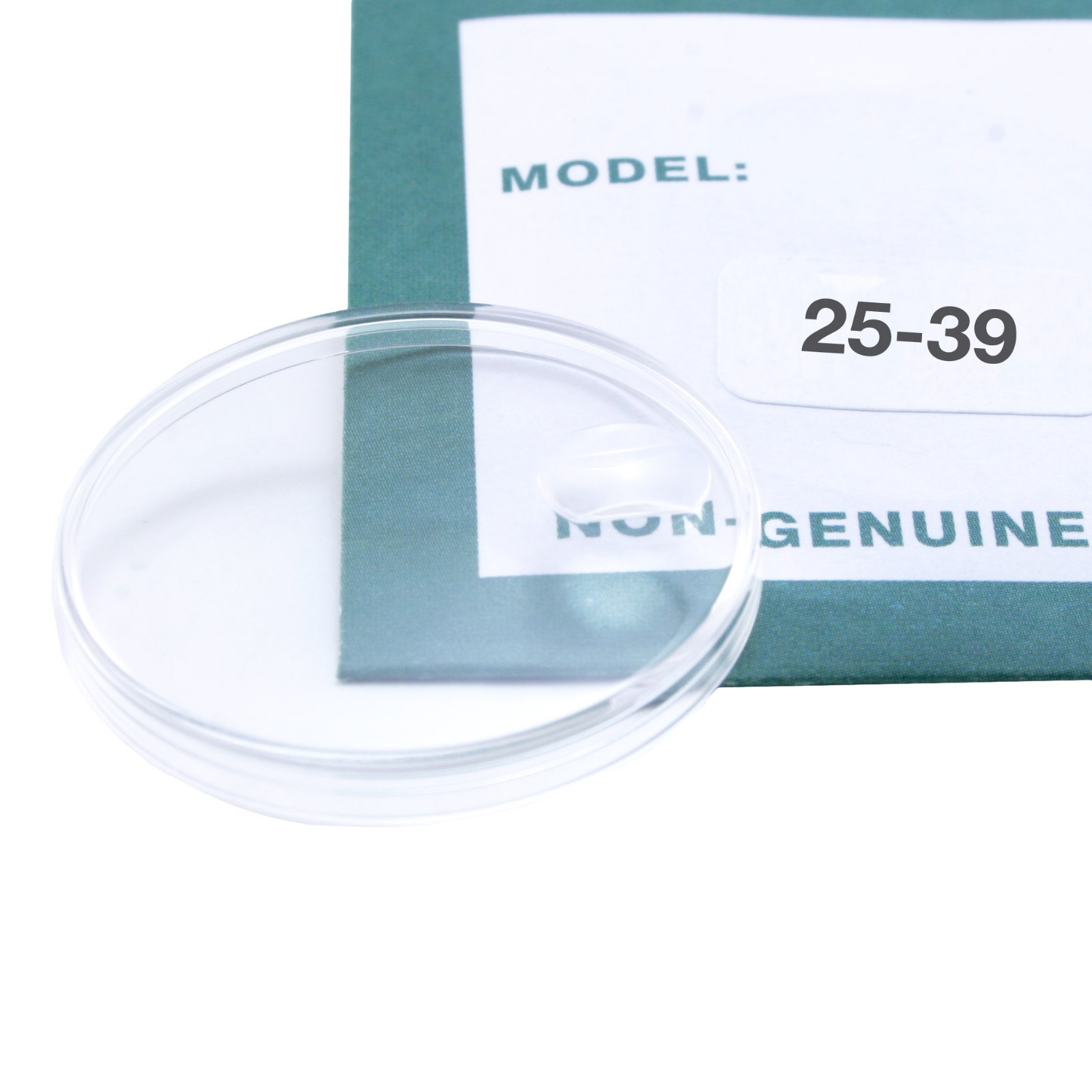 Swiss Made Plastic Plexi Watch Crystal for Rolex Watches 25-39 fits ...