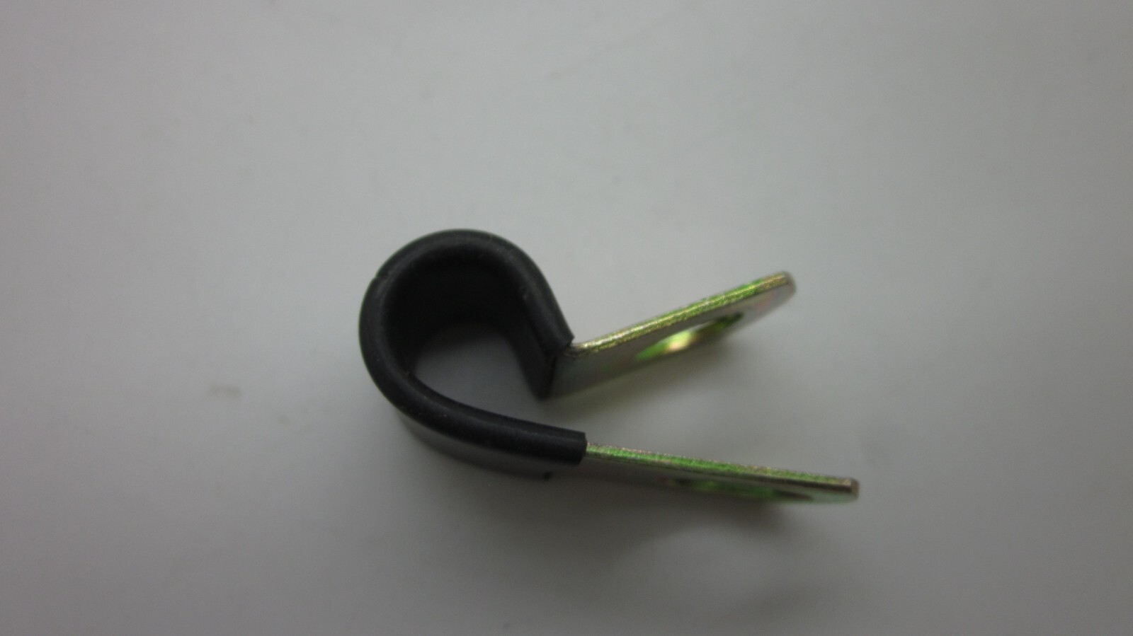 12 x Brake Line Clips Rubber Lined P Clips NOS Heavy Duty Pipe Made in ...