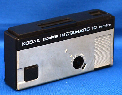 KODAK Pocket INSTAMATIC 10 Vintage Compact FILM Camera USA Clean! Works ...
