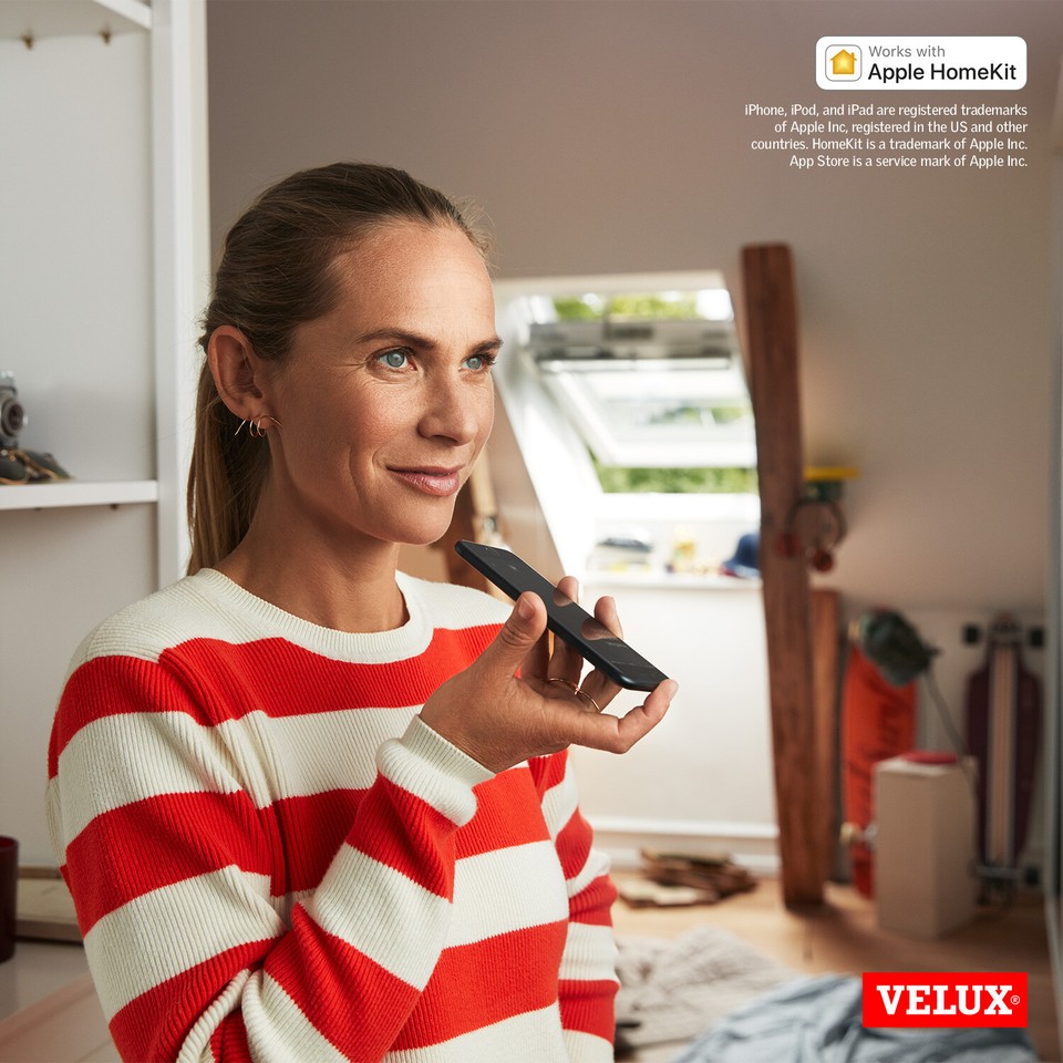VELUX App Control for Electric & Solar VELUX Roof Windows, Blinds and ...