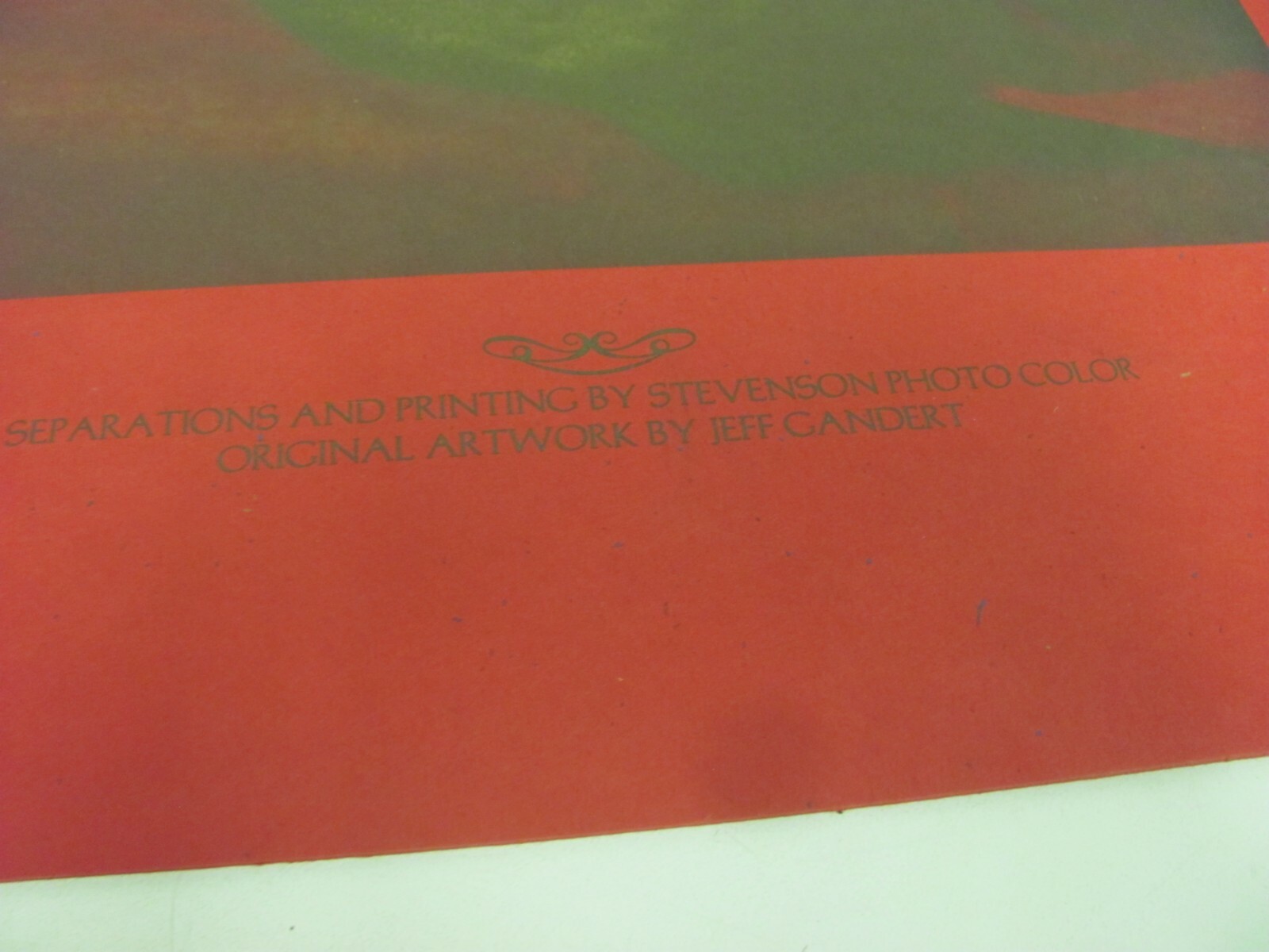 1997 Jeff Gandert Lesser Flamingo Art Print 565/700 Limited Edition | eBay