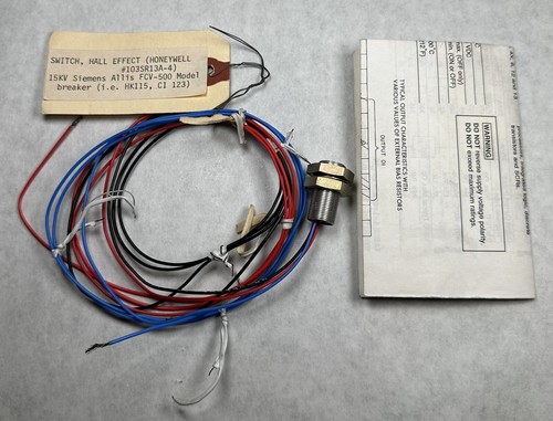NEW Honeywell Micro Switch 103SR13A-4 Hall Effect Position Sensor Switch, 103SR | eBay