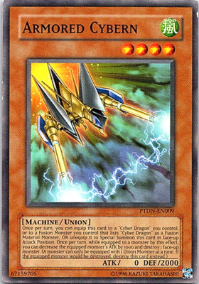 Armored Cybern PTDN-EN009 Yu-Gi-Oh! Heavy Play Unlimited | eBay