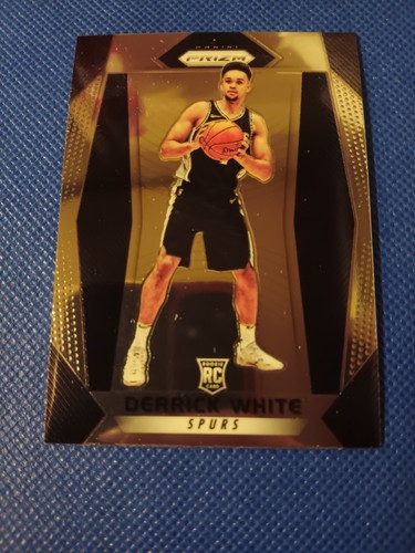 2017-18 DERRICK WHITE PANINI PRIZM NBA ROOKIE CARD RC #298 SPURS ...