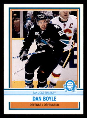 2009-10 O-Pee-Chee Retro #92 Dan Boyle San Jose Sharks | eBay