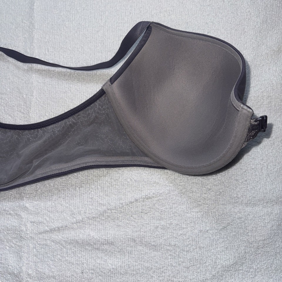 Victoria's Secret Body by Victoria Racerback Demi Bra 36D Lined Lace T ...