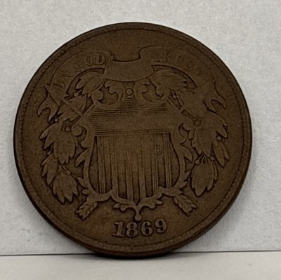 1869 Two Cents Piece G Good | eBay