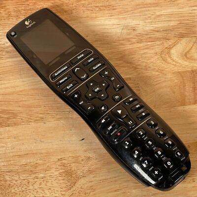 Logitech Harmony One R-IY17 Black Wireless TouchScreen Remote Control ...