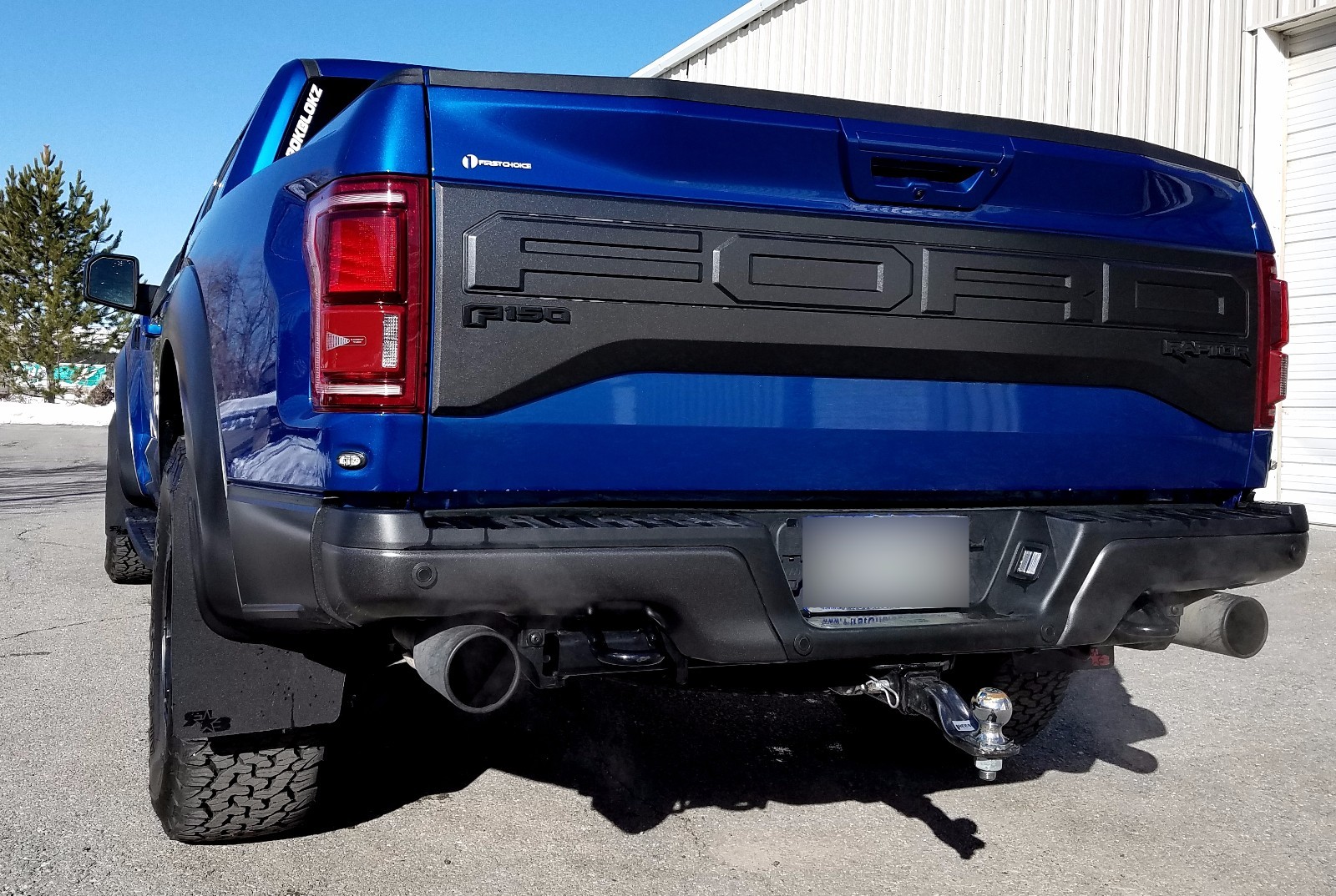 ROKBLOKZ Mud Flaps 2017-2020 Ford F-150 Raptor - Black - Made in USA ...