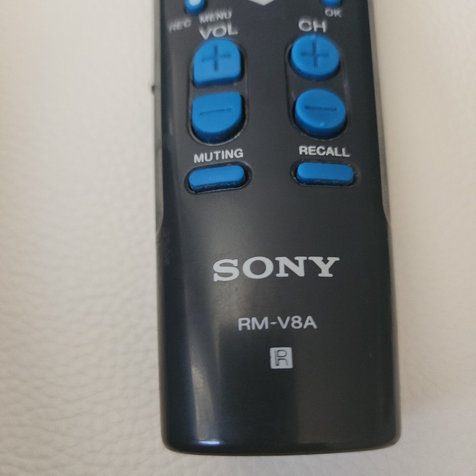 Genuine SONY RM-V8A Universal Multi-Function VCR / Cable / TV Remote ...