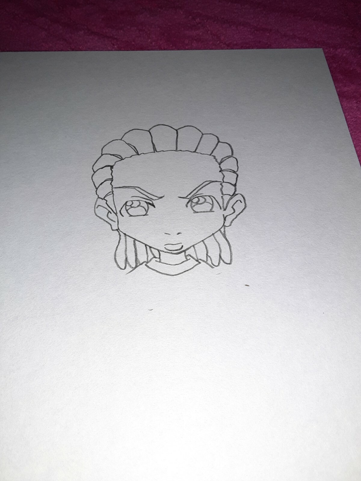 ORIGINAL ART The Boondocks Riley Freeman model sheet sketch RARE from ...