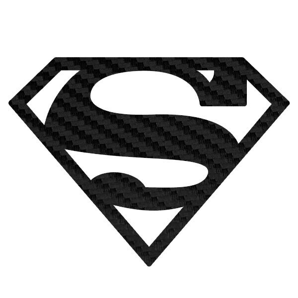 Superman Symbol Black