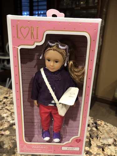 Lori Our Generation 6” Faith Mini Doll With Sun Glasses By Battat NISB ...