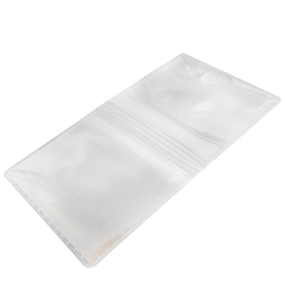 100Pack 45*45mm Double Pocket Vinyl Coin Flips Platic PVC Storage ...
