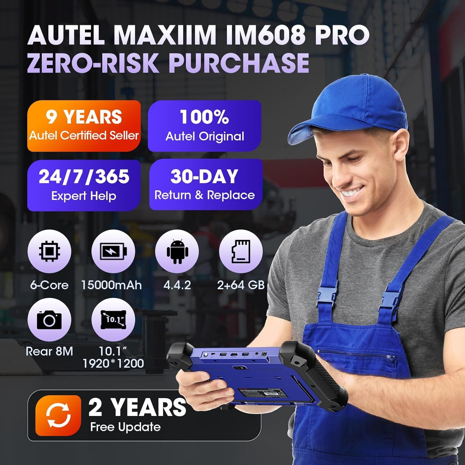 Autel MaxiIM IM608 PRO IMMO Key Programming Diagnostic Scanner Tool IM608 PRO II | eBay
