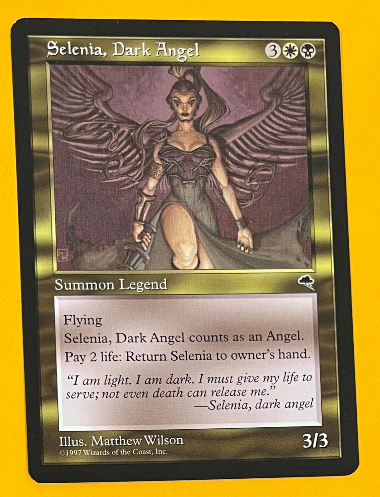 MTG SELENIA, DARK ANGEL Tempest (OldManMTG 005-554) | eBay