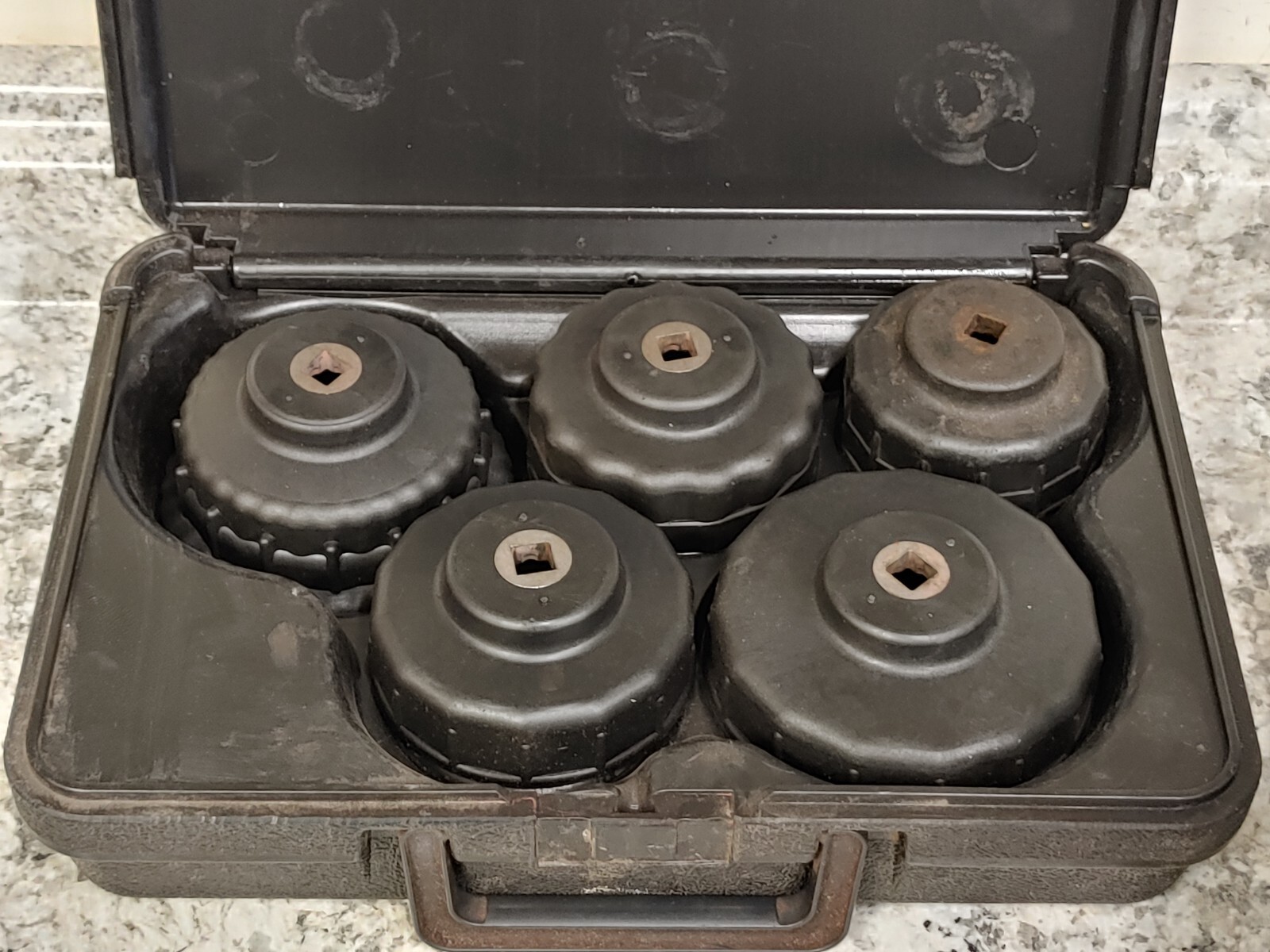 Mac Tools Wrench Set 5pc Engine Oil Filter Cup OFKIT5PC Like for sale ...