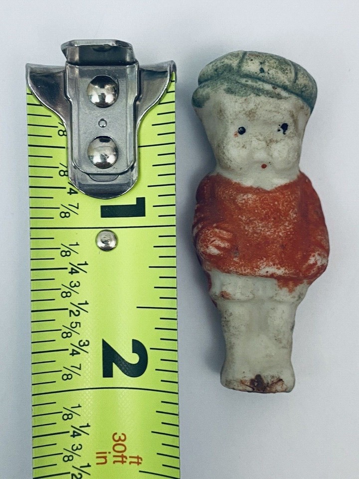 GASOLINE ALLEY Comic Character SMITTY 1930's 2" Miniature Bisque Figure ...