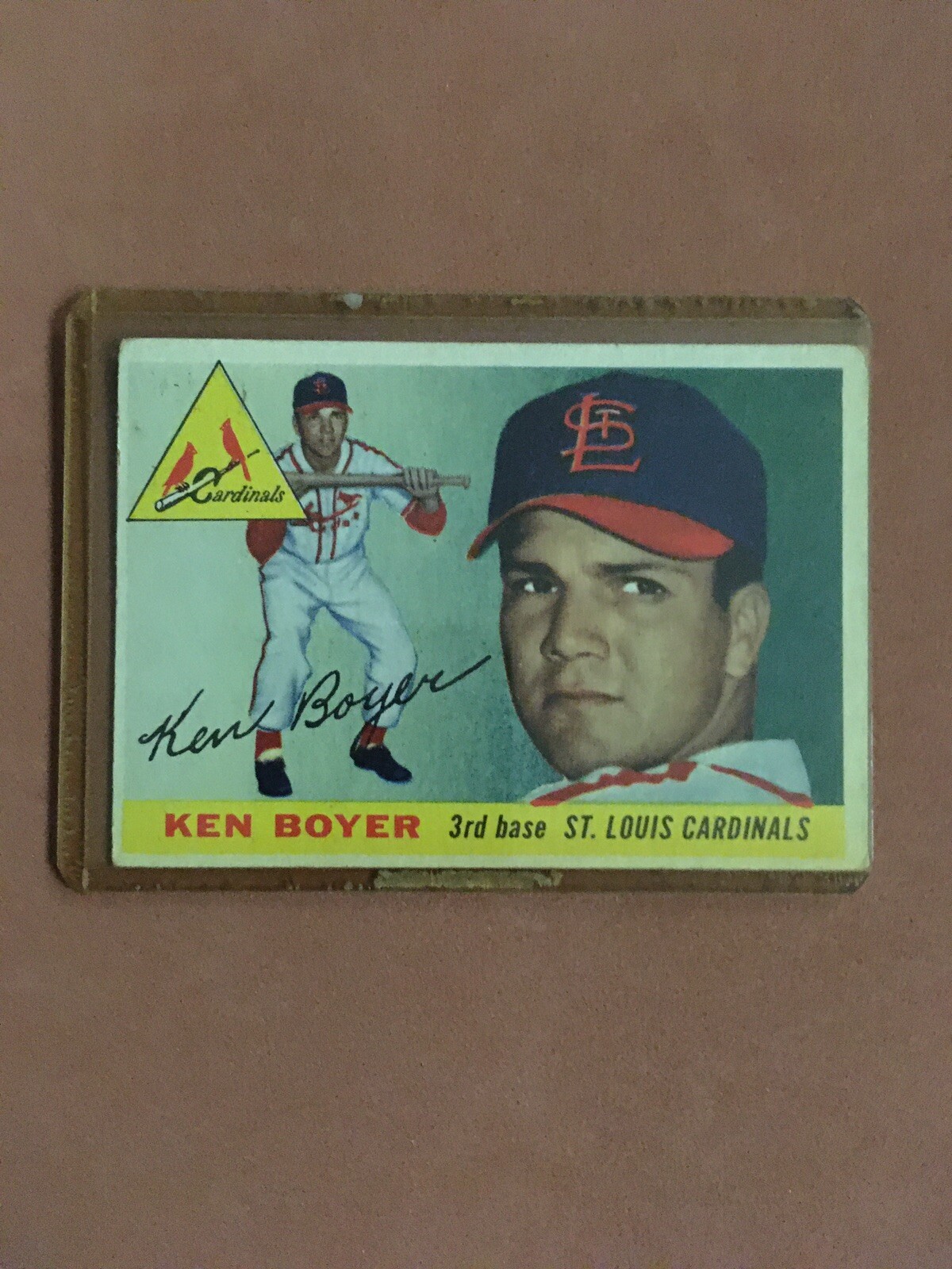 Topps 1955 Ken Boyer Card Number 125 | eBay