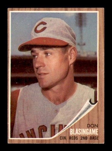 1962 Topps #103 Don Blasingame VGEX Reds 565739 | eBay
