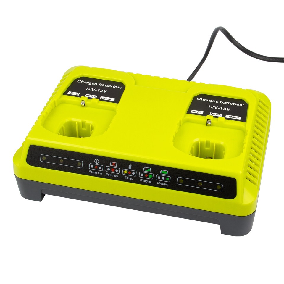 18V 12.0Ah 6.0Ah Lithium Battery For Ryobi P108 P102 P104 P105 P107 ...