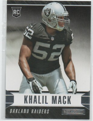 2014 Panini Rookie & Stars #158 Khalil Mack CHICAGO BEARS Rookie Card ...