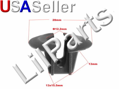 Air Deflector Retainer Clip Front GM C K Truck Silverado Suburban ...