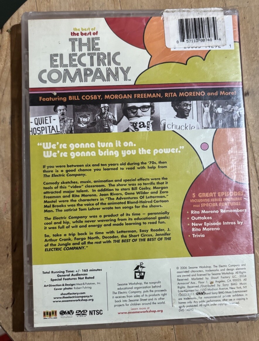 The Best of the Best of The Electric Company (DVD, 2006) for sale ...