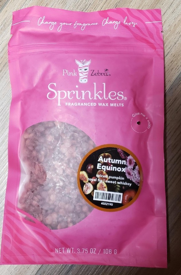 Pink Zebra wax Sprinkles - NEW - Over 50 Factory Sealed 3.75 oz. Bags ...