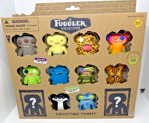Fuggler Collectible Mini Figure Set of 12 with Two Mystery Fugglers | eBay Australia