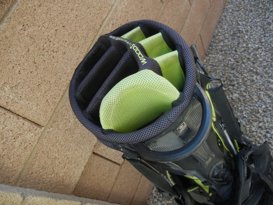 OGIO OZONE Golf Club Stand / Carry Bag, 8-Way, EXCELLENT! black / gray ...