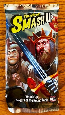 SMASH UP - KNIGHTS OF THE ROUND TABLE FACTION PROMO PACK+ORGANIZER ...