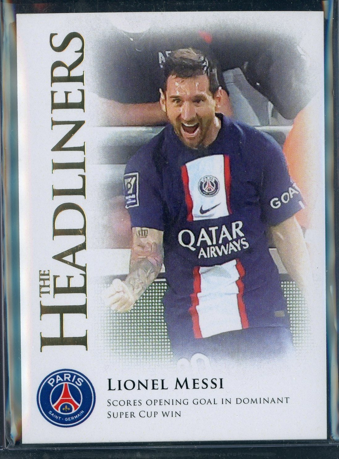 2022 Futera Headliners Lionel Messi /104 | eBay