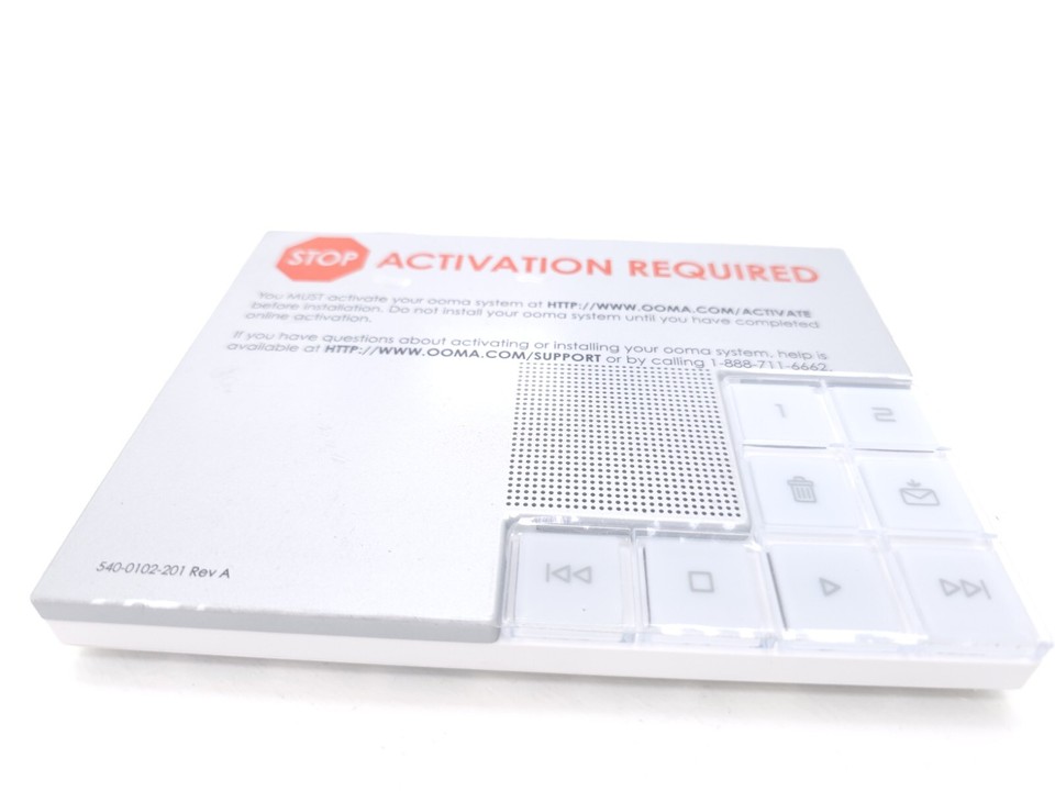 ooma Hub - VoIP Phone Device w/ No Monthly Phone Service Bills w/ Power ...