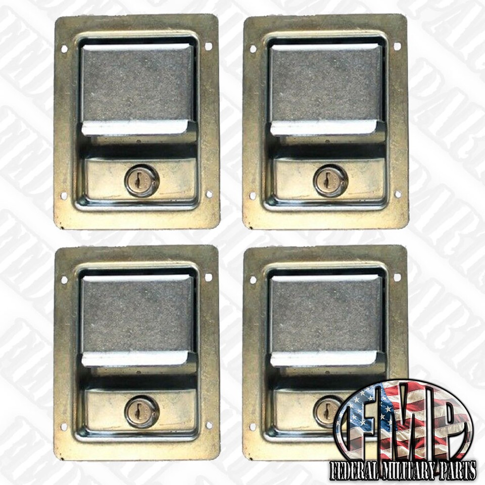 4 Single Locking door latches handles for Military M998 HUMVEE ...
