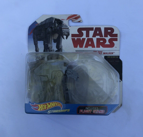 Star Wars Hot Wheels Starships Sealed First Order Heavy Assault Walker ...