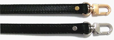 1/2" Wide Leather Shoulder Bag Strap With FRENCH Designer Style Snap ...